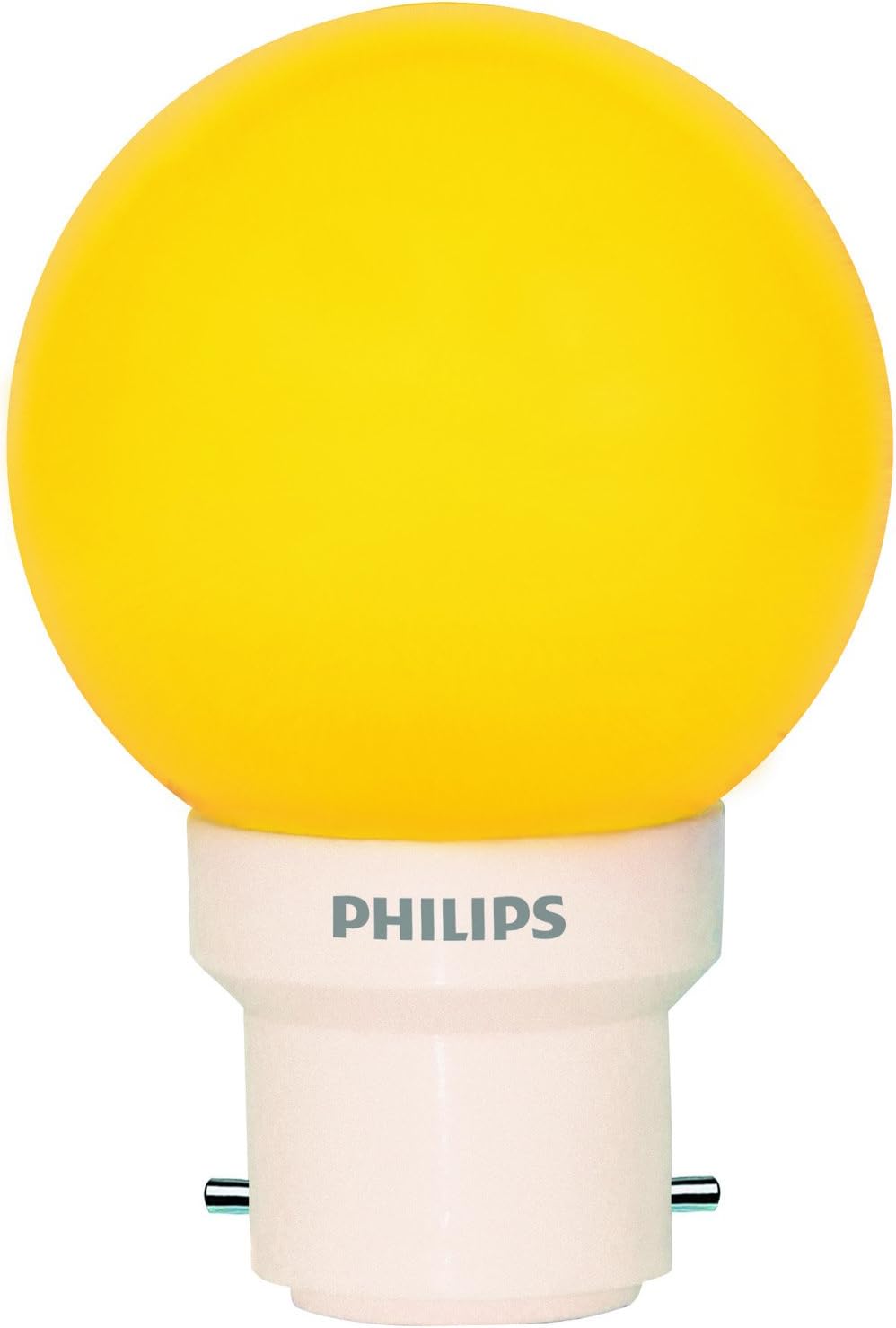 Buy Philips Deco Mini 0.5 Watts B22D Base LED Bulb (Yellow) Online at ...