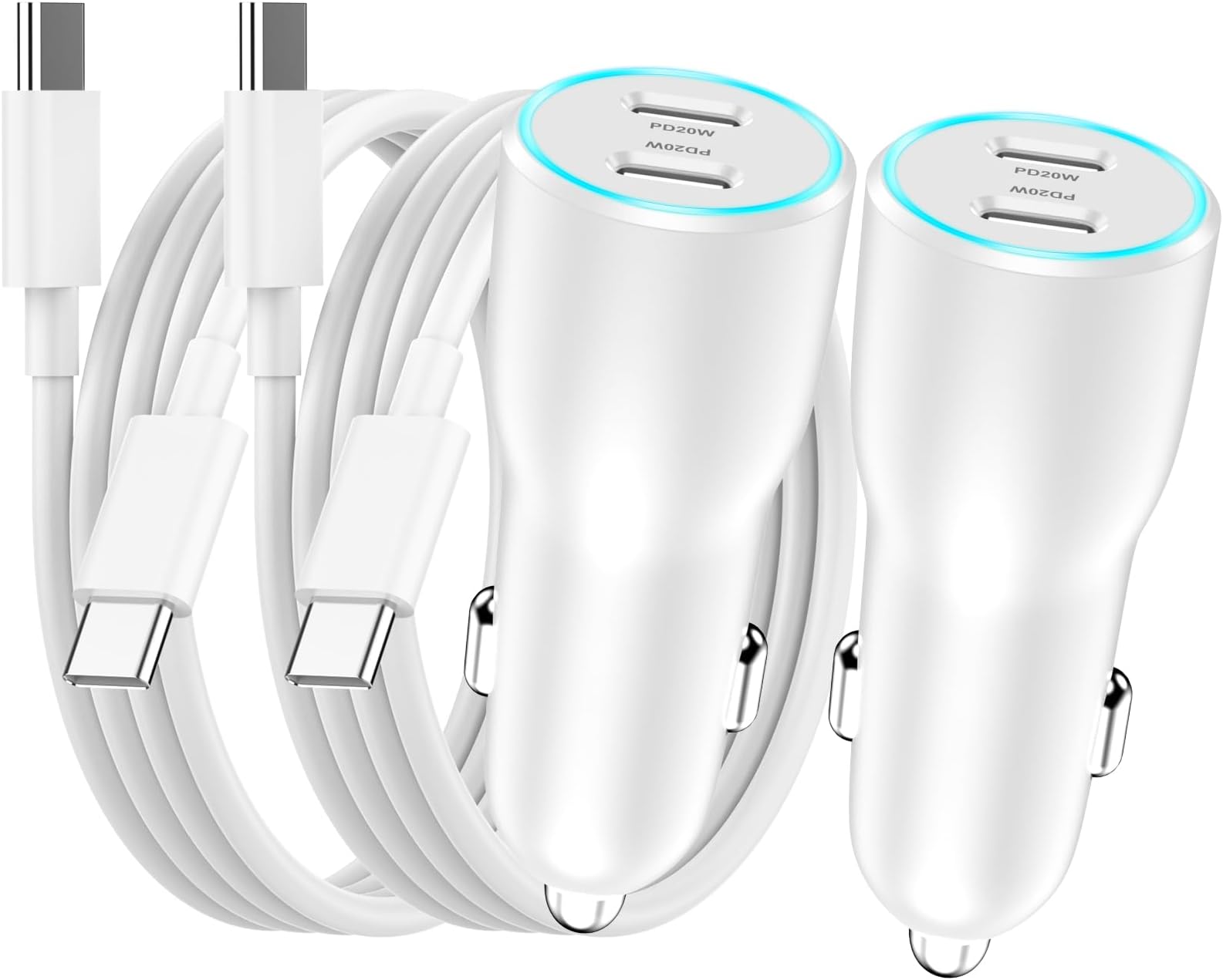 Amazon.com: USB C Car Charger Syncwire 90W [PD 45W & QC 45W] USB Car ...