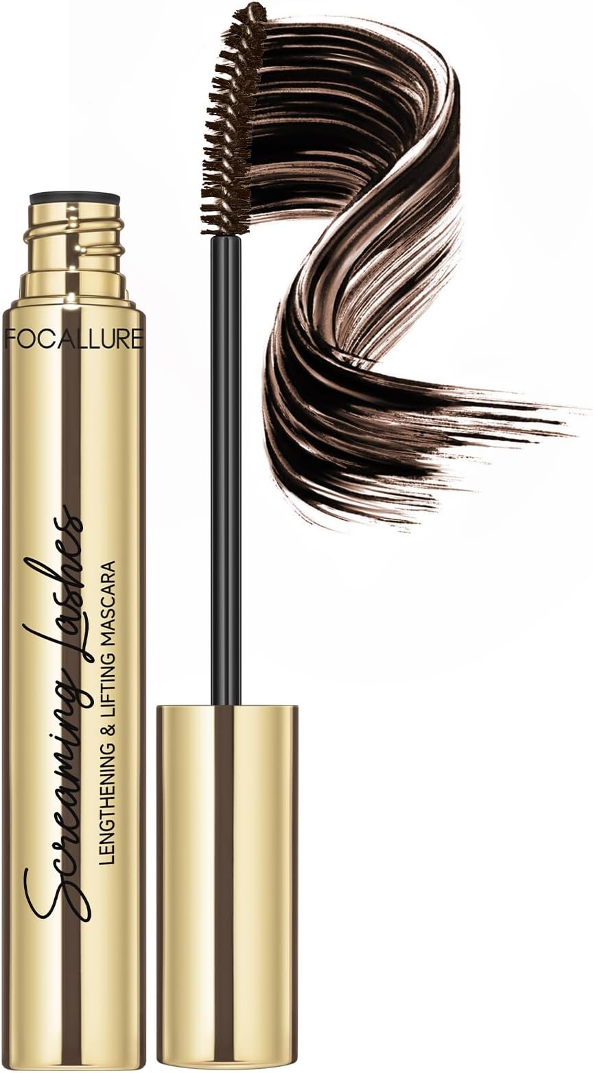 Amazon.com : FOCALLURE Mascara,Lengthening,Lifting Fiber Lash Mascara ...