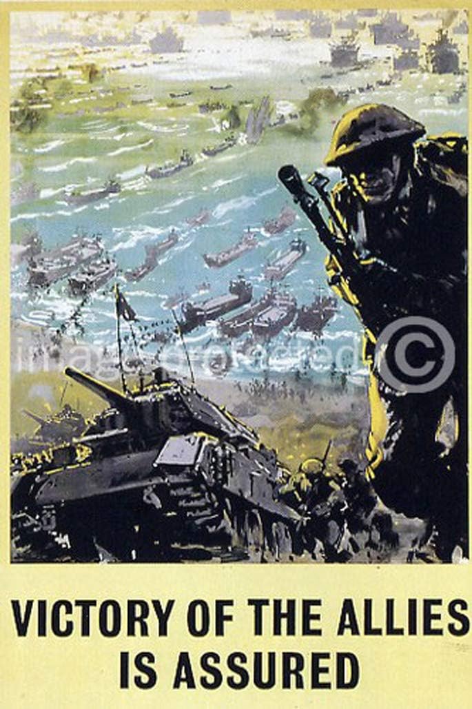 Amazon.com: AGS - Vintage World War Two WW2 British Military Propaganda ...
