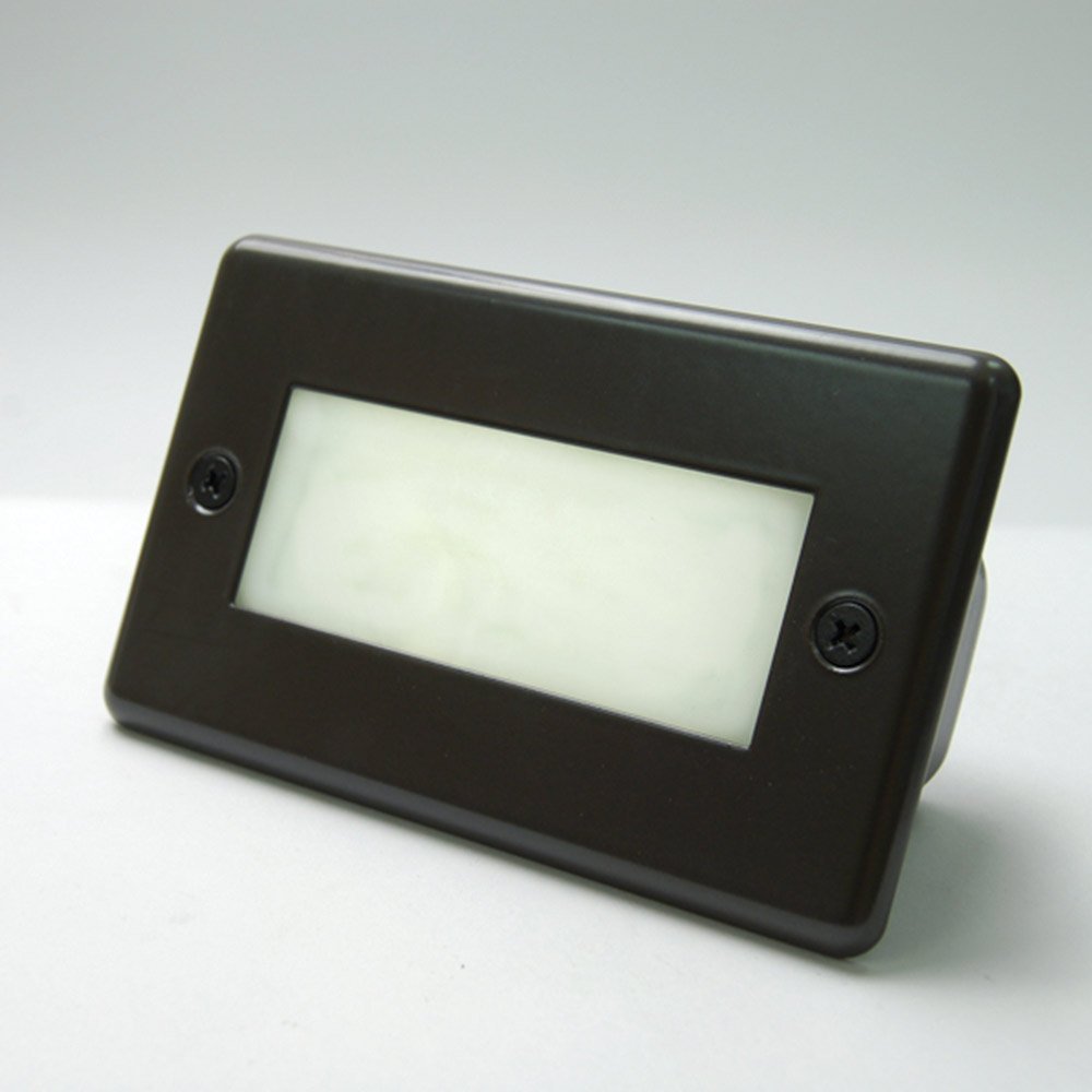 Aurora Deck Lighting Corona LED Recessed Riser Light - Bronze ...