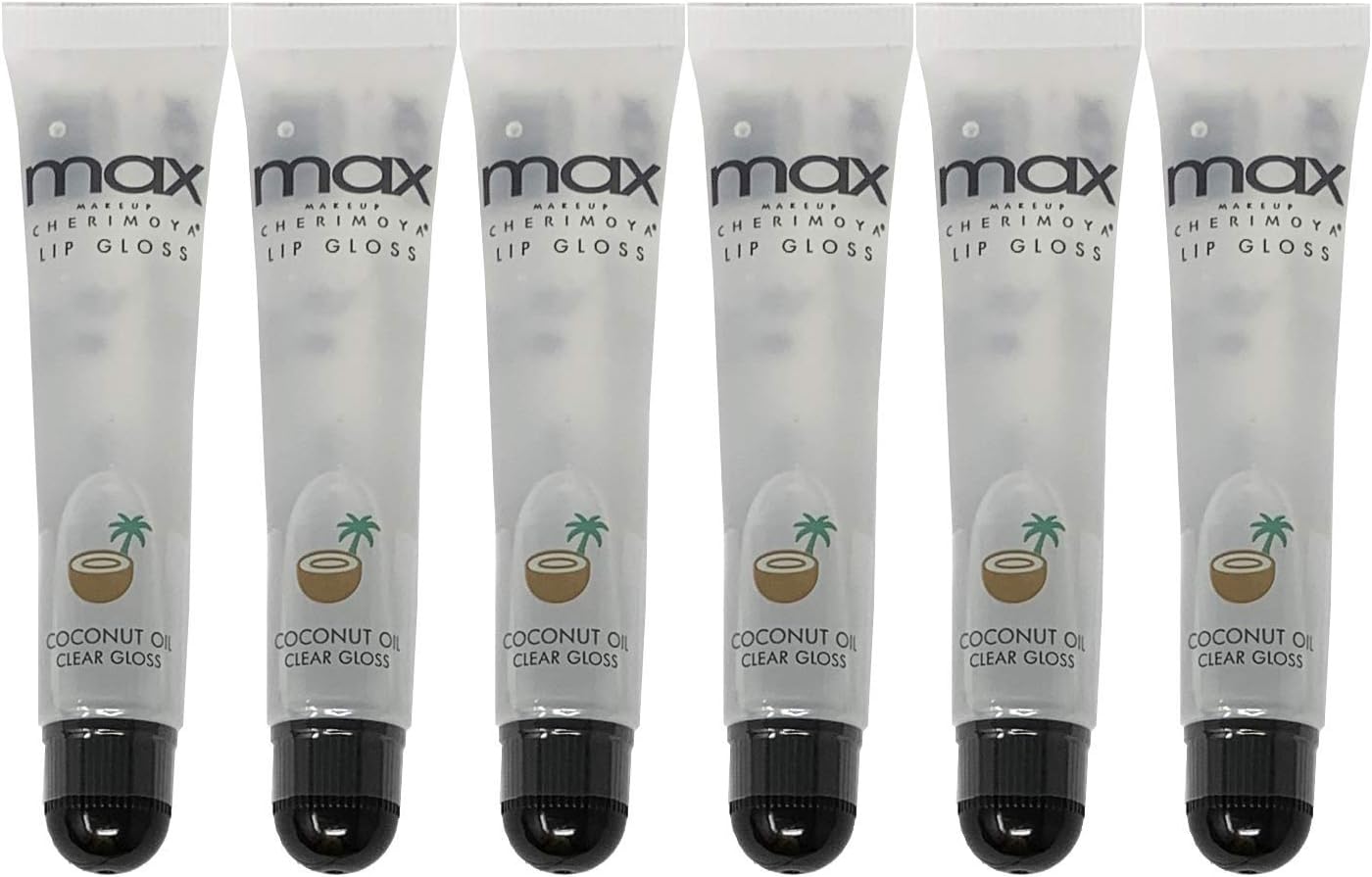 Amazon.com : MAX Makeup Cherimoya Lip Polish Clear : Beauty & Personal Care