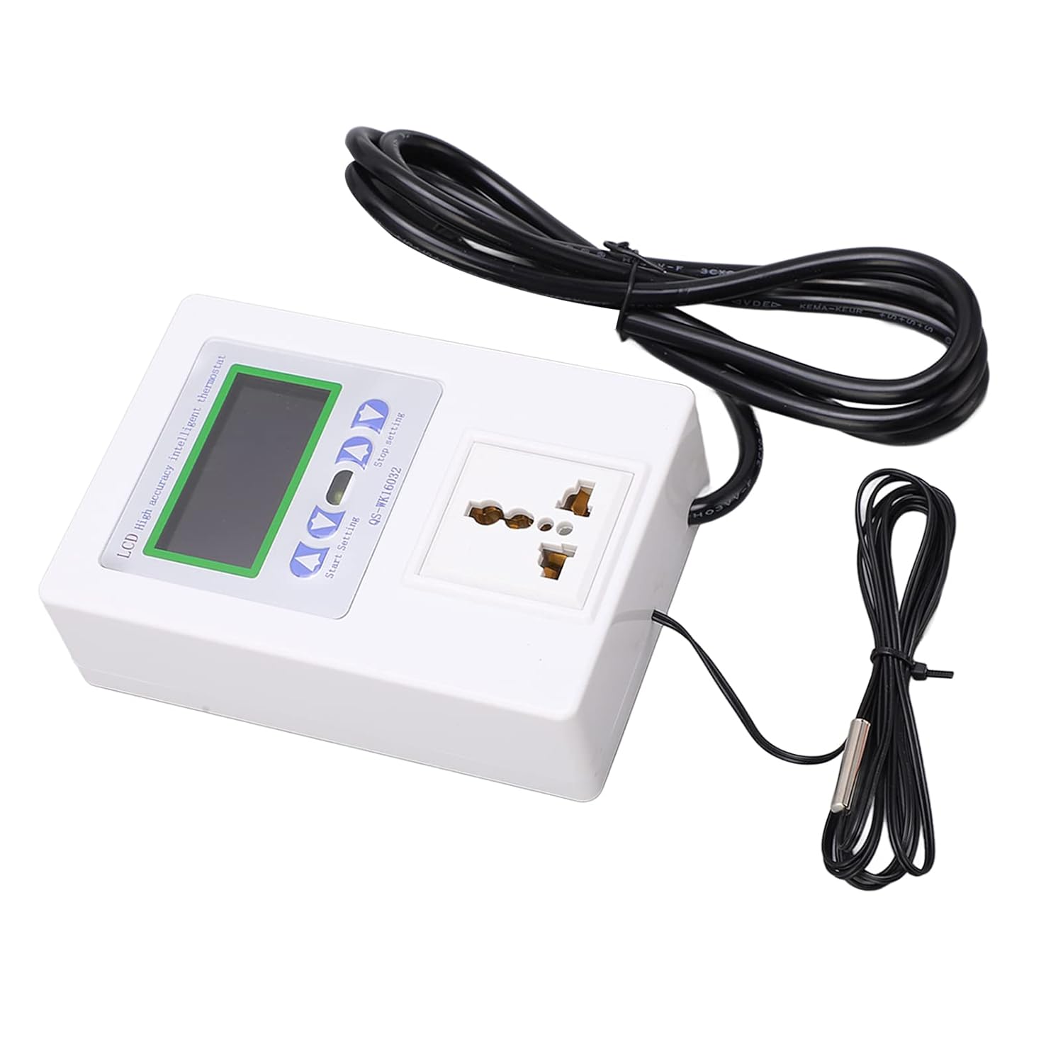 Digital Thermostat Switch, Temp Controller Large Screen Intelligent for ...