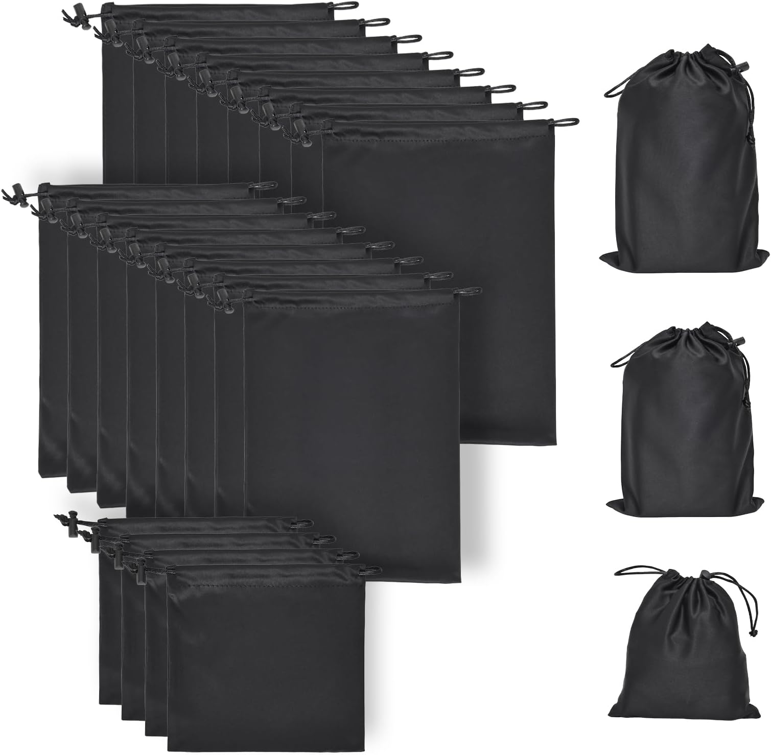 Amazon.com: JINXOLET Adult Storage Toy Bags Set Microfiber Drawstring ...