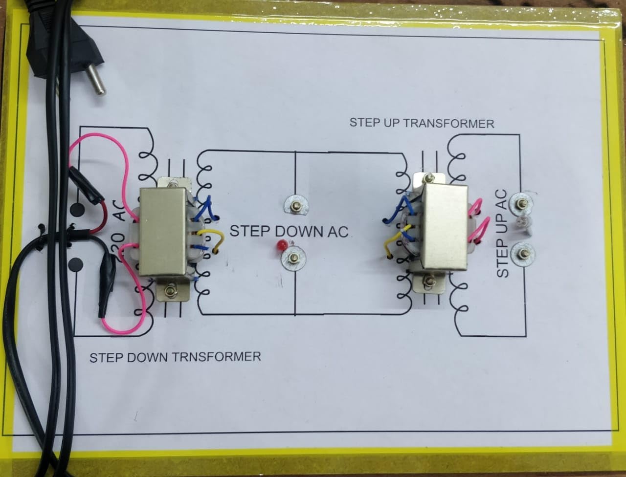 Buy Vigyanics Step Up and Step Down Transformer (One Multimeter ...