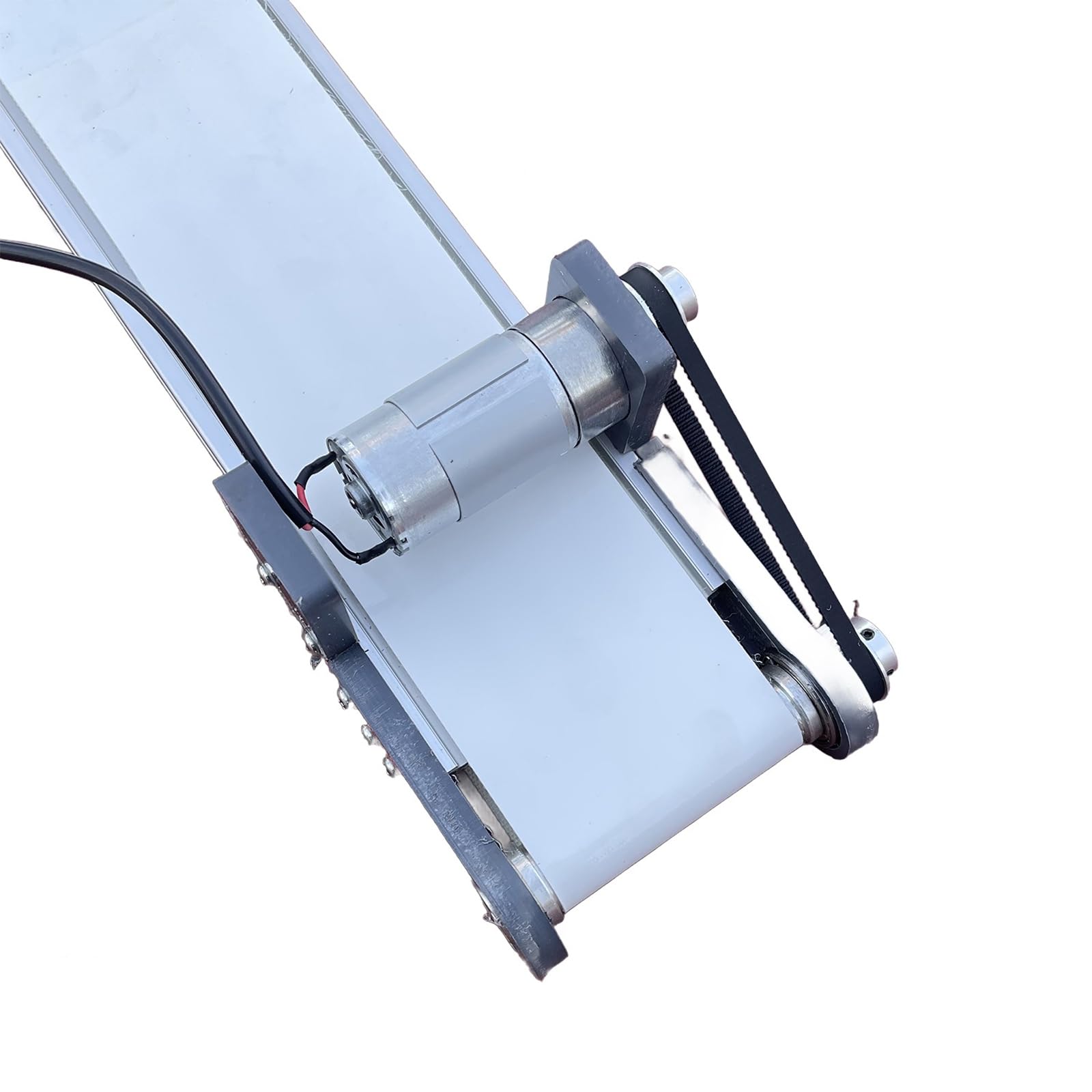 Conveyor Belt Material Mini Electric Desktop Conveyor Belt Speed ...