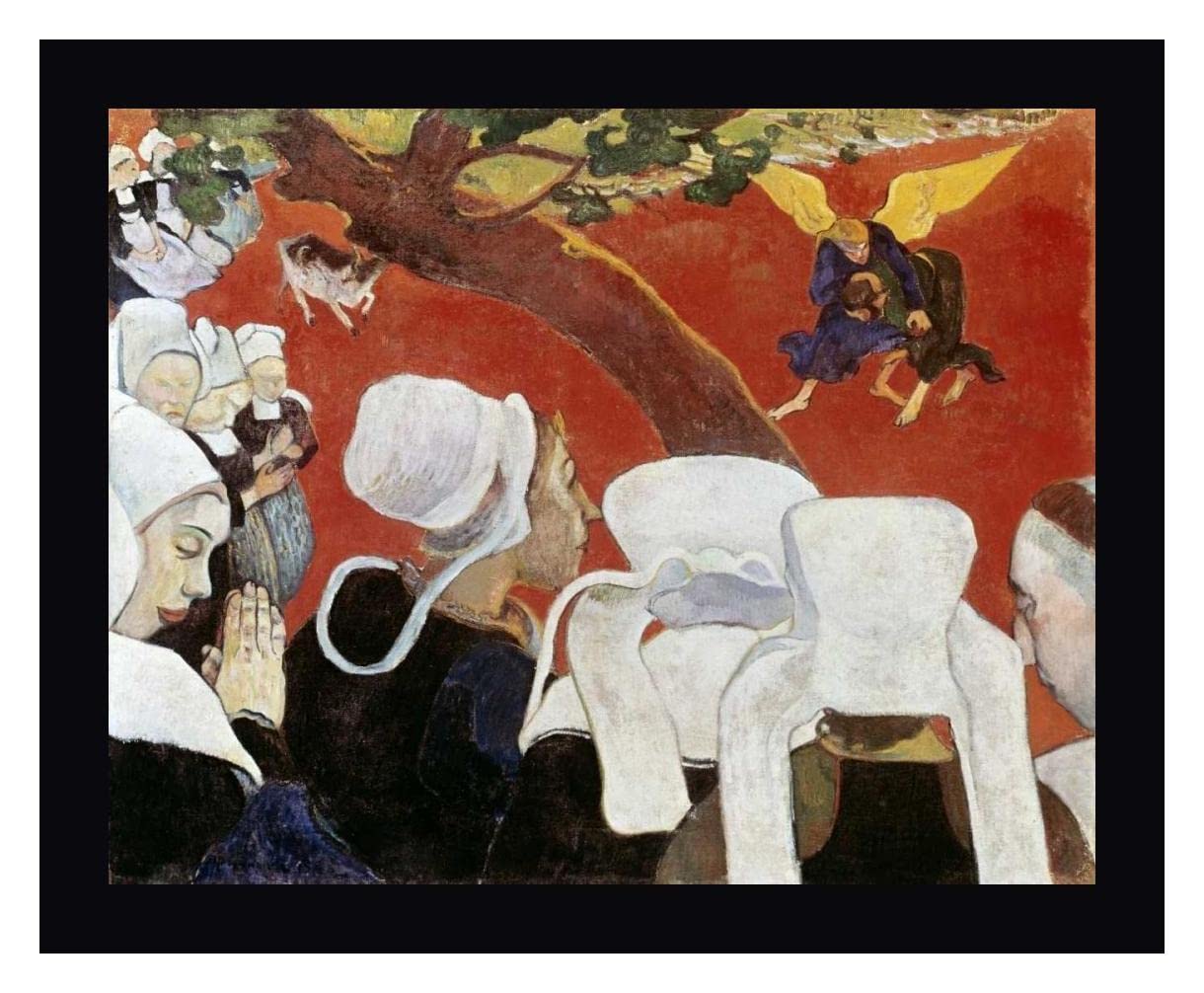 The Vision After The Sermon Gauguin