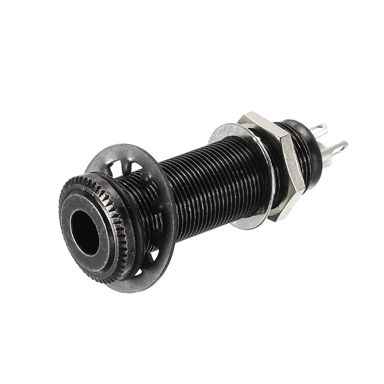 sourcing map Guitar Bass 1/4" Stereo Mono Barrel Jack Input Output ...