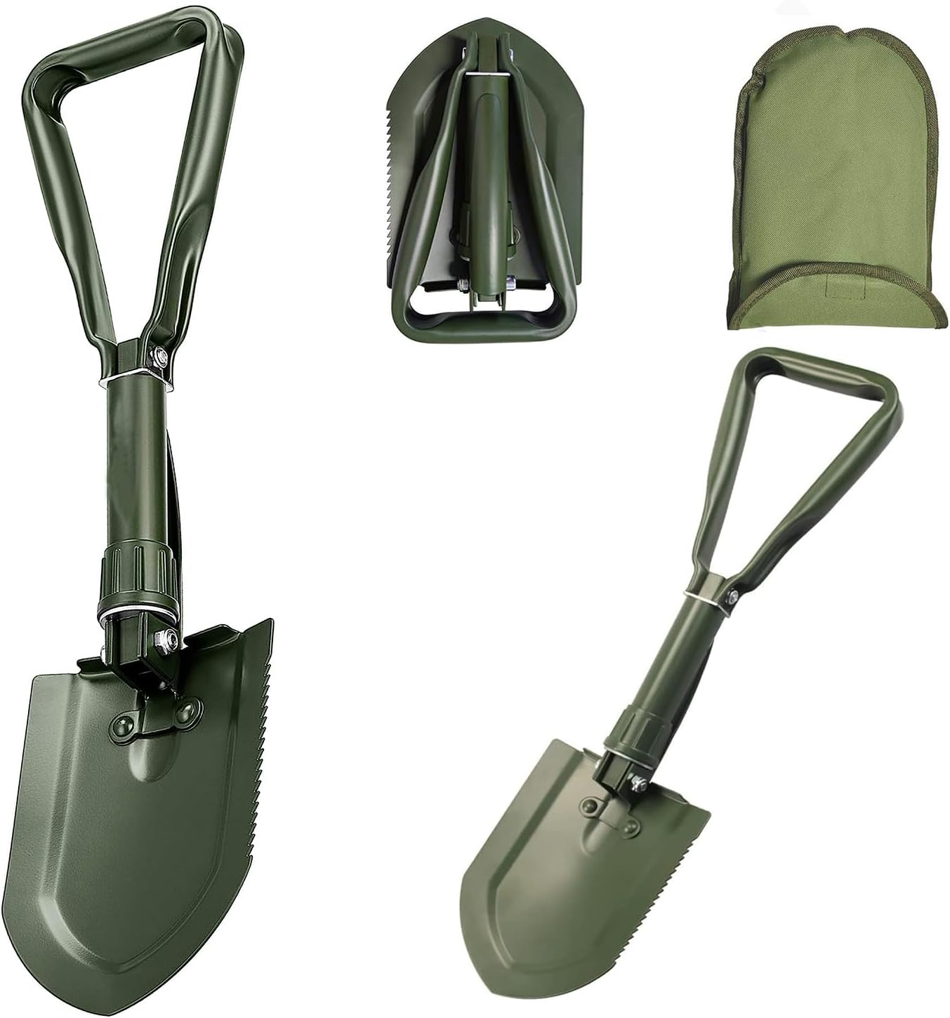 Draper 51002 Folding Steel Shovel, Black : Amazon.co.uk: DIY & Tools
