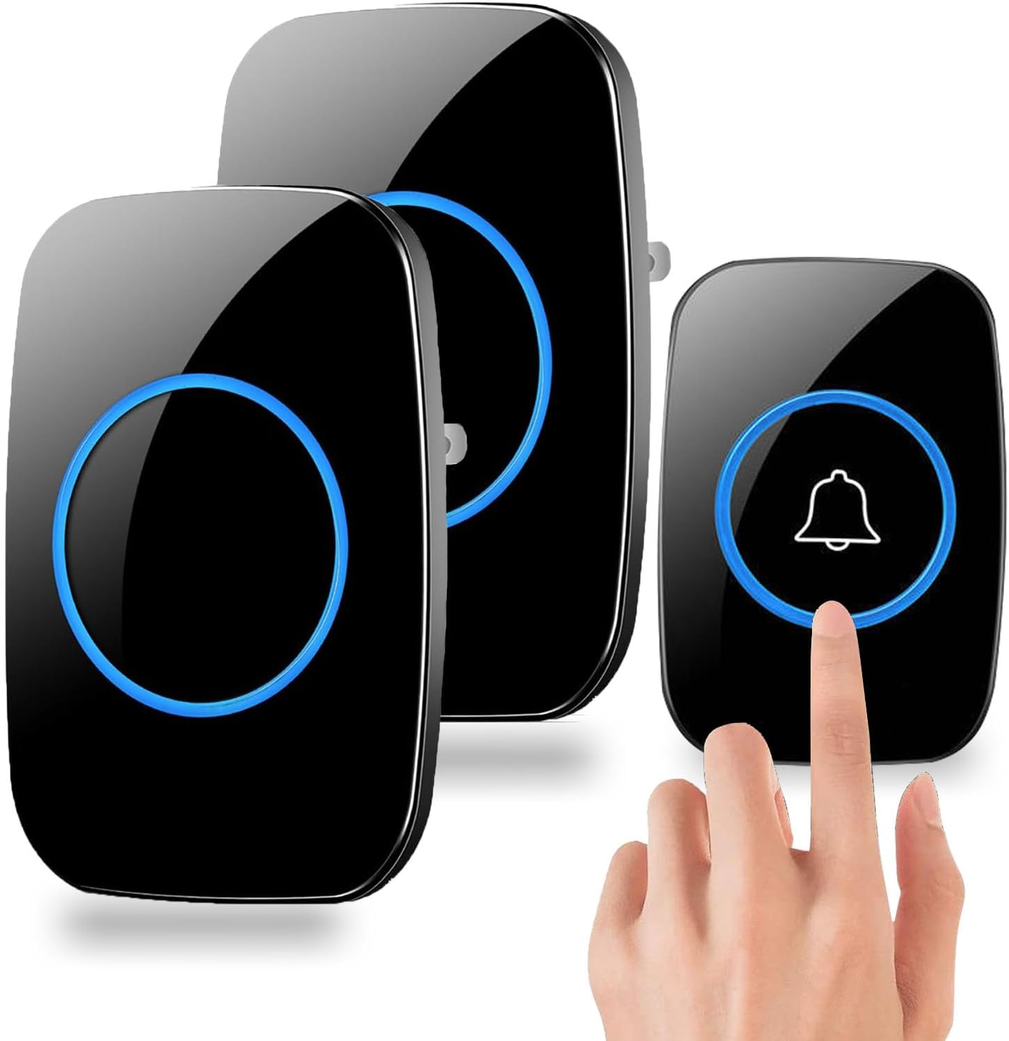 JESWO Timbre Inalambrico, Timbres Inalámbricos para casa con 1 ...