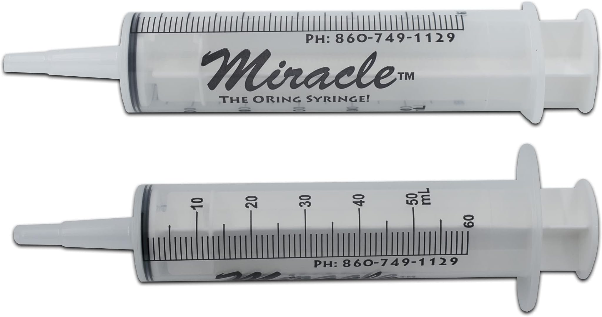 Amazon.com: BASIK 60ml Enteral Feeding Syringe Cath Tip 60cc Silicone O ...