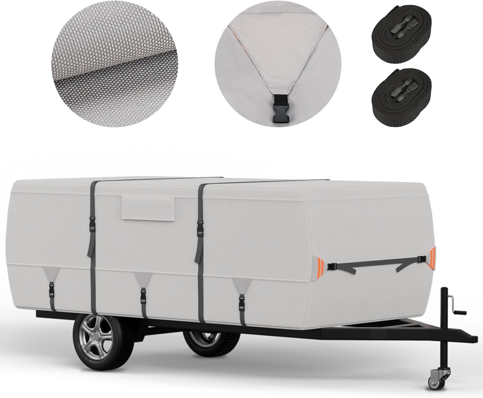 Amazon.com: SavvyCraft Waterproof Pop Up Camper Cover, All Weather ...