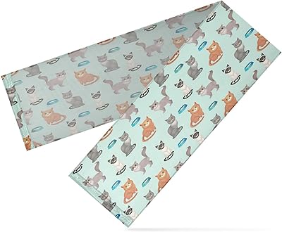 Amazon.com: Embroidered Easter Table Runner, Easter Decorations for ...