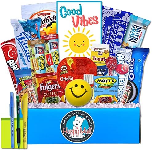 Amazon.com : Student Study Snacks Exam Care Package Gift with Treats ...