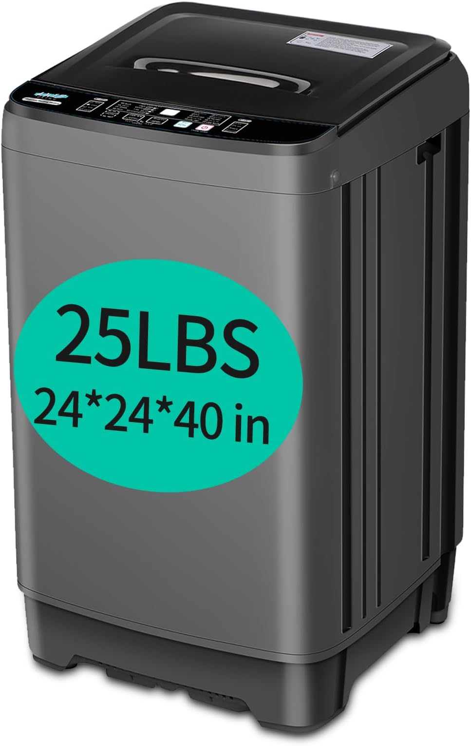 Amazon.com: 5.0 cu. ft. Mega Capacity Top Load Washer with TurboDrum ...