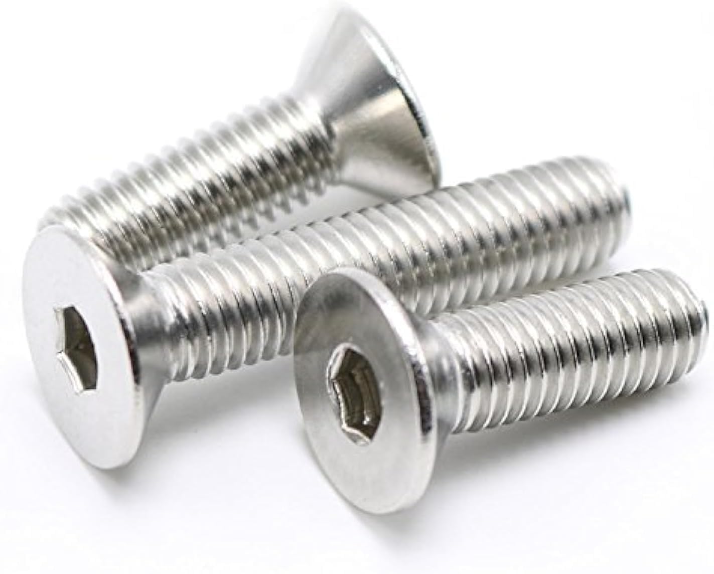 A2 Stainless Steel Socket Countersunk Screw Allen Key Bolts M8 8mm x ...