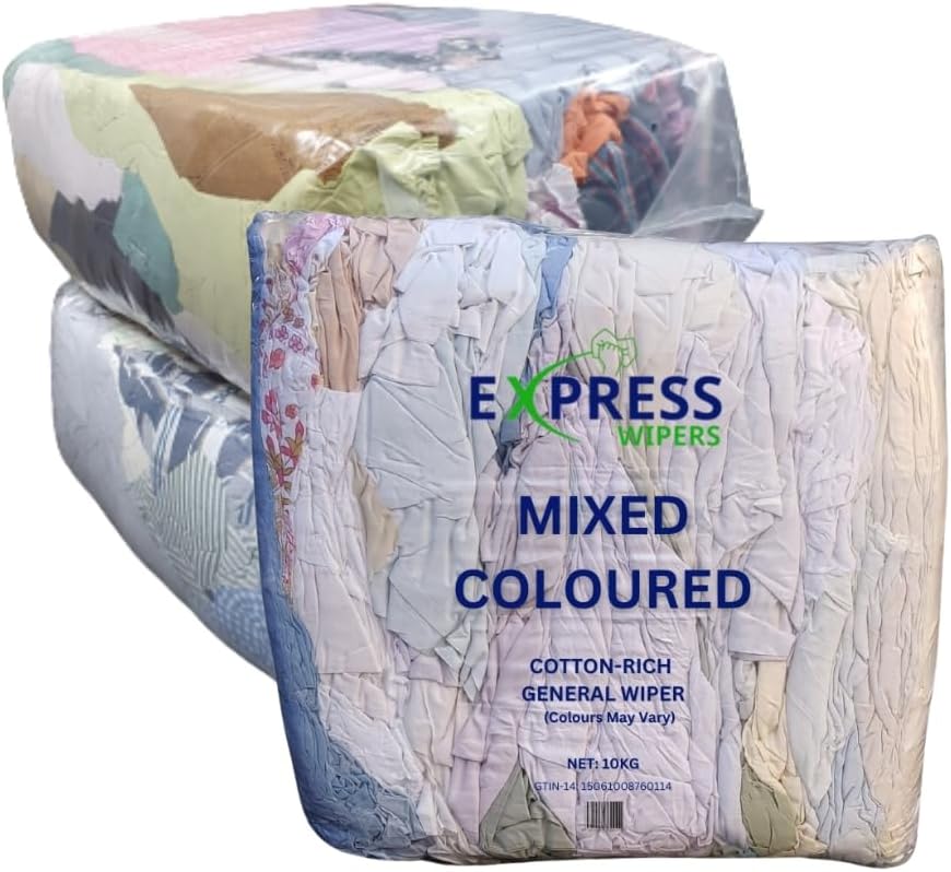 EXPRESS WIPERS - 30kg Triple Pack (3 x 10kg) Bales of General Mixed ...