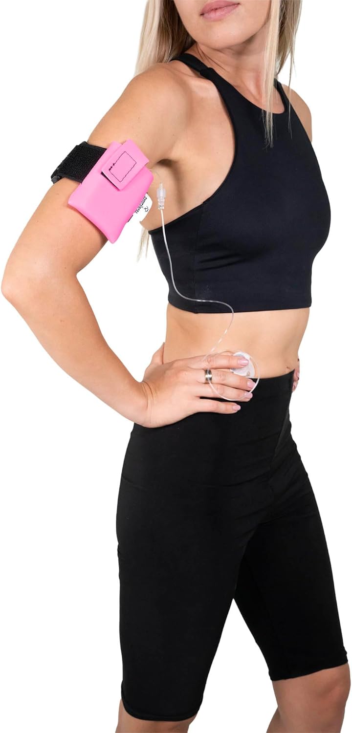 Amazon.com: Pumpcases™ Pink Insulin Pump Holder – Diabetic Insulin Pump ...
