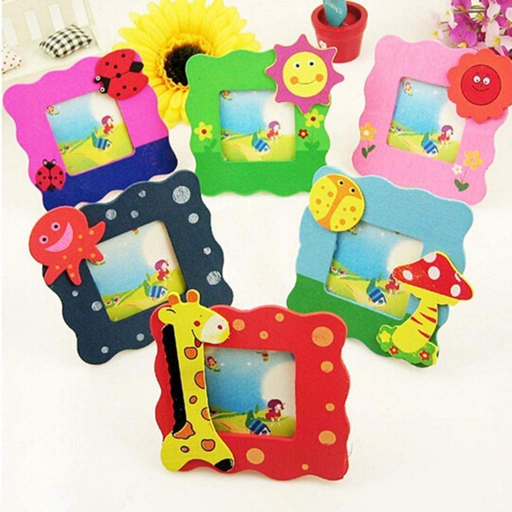 SillyMe Cute Wooden Photo Frame for Children Birthday Party Return Gift ...