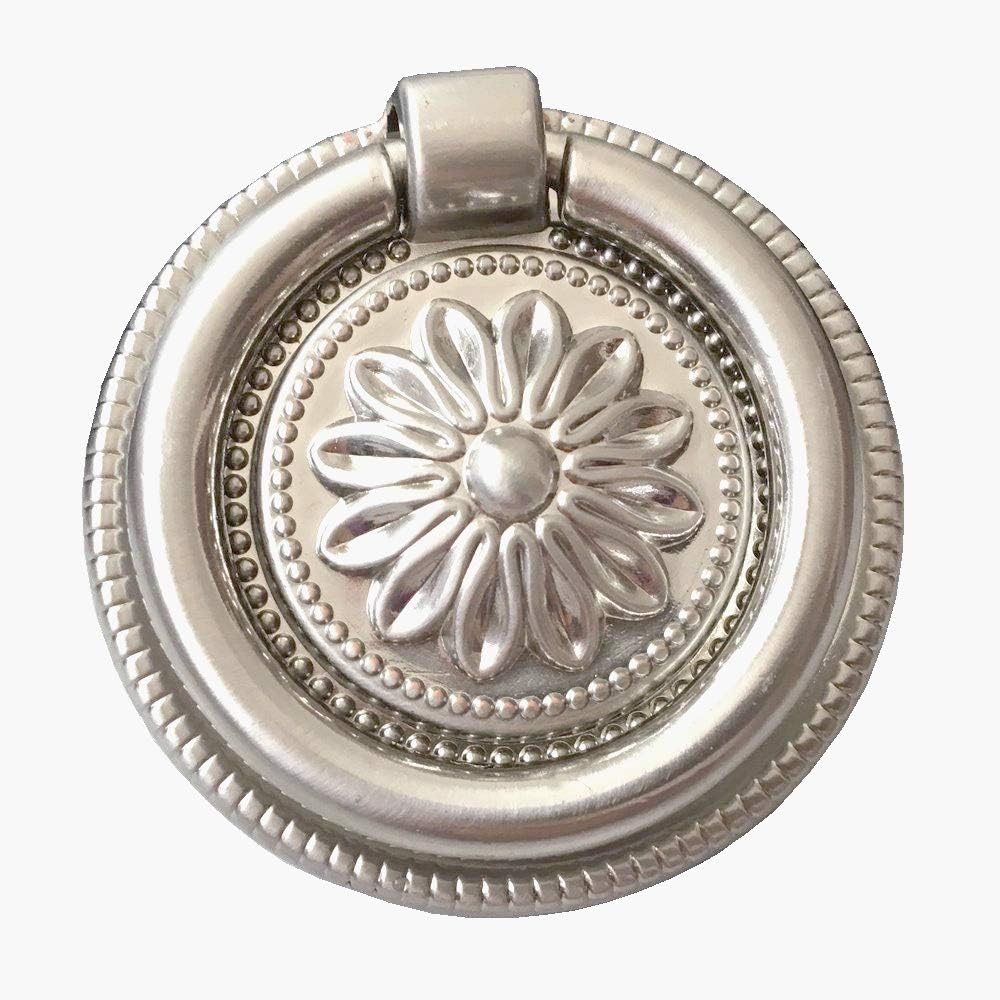 LynnsGraceland 2.1" Dia Single Drop Pull Ring Knob Drawer Pull Pendant ...