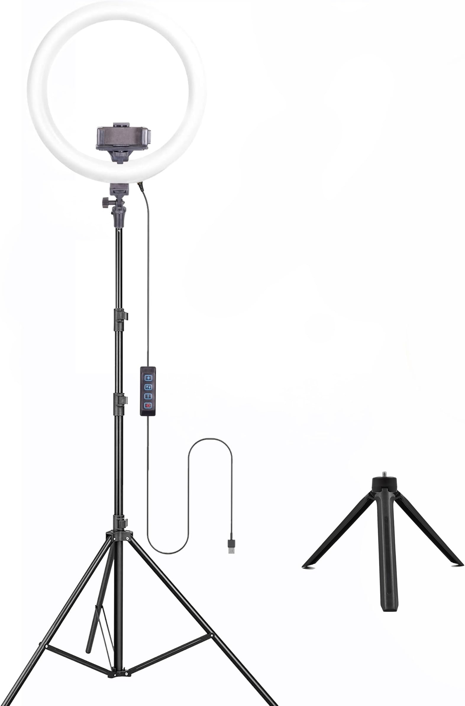 Osaka® 14Inch Professional LED Ring Light 15W with Table Tripod ...