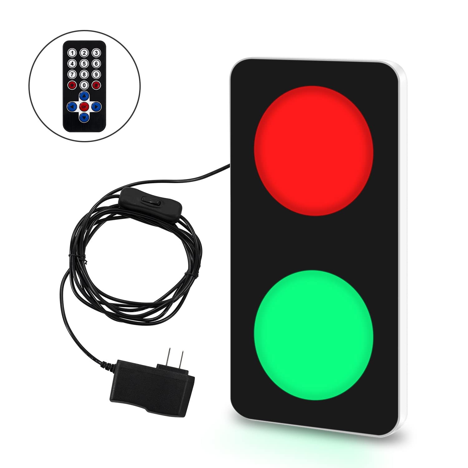 Traffic Lights Battery Powered Remote Control Battery Operated LED