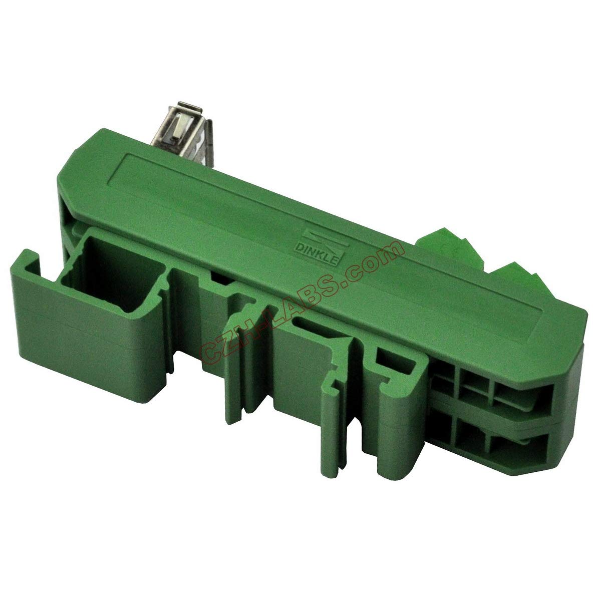Snapklik.com : Slim DIN Rail Mount USB Type A Female Vertical Jack ...