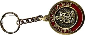 Kappa Alpha Psi Fraternity Bronze Crest keychain at Amazon Men’s ...