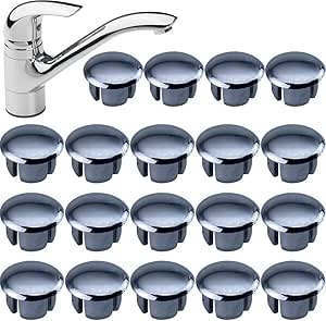 Youxiu Hot Cold Indicator for Faucets 20pcs Universal Hot and Cold ...