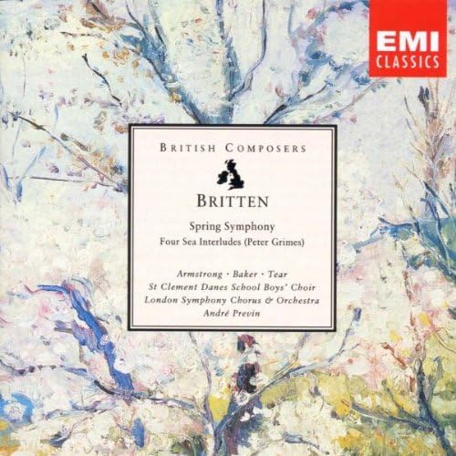 Britten: Spring Symphony, Four Sea Interludes / Previn: Amazon.co.uk ...