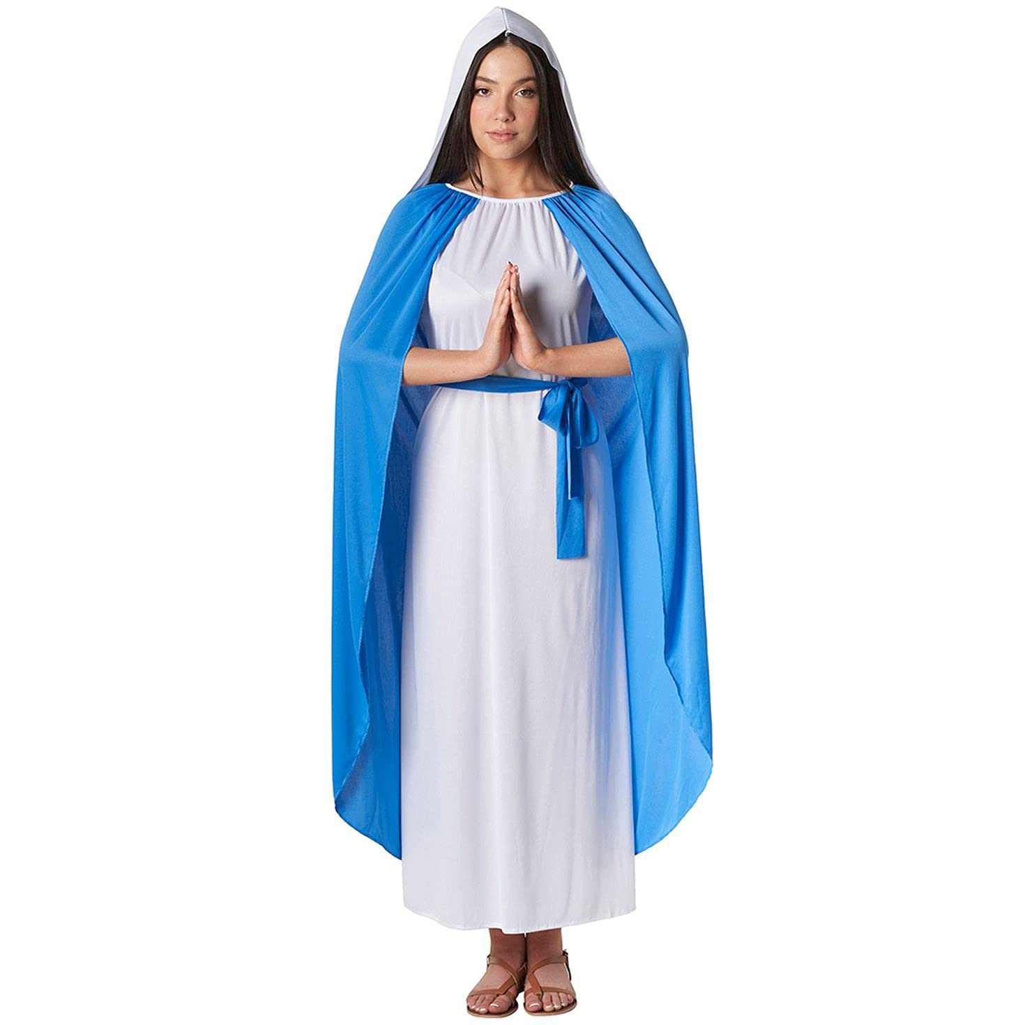 Morph Costumes Virgin Mary Costume Adult Nativity Scene Fancy Dress ...