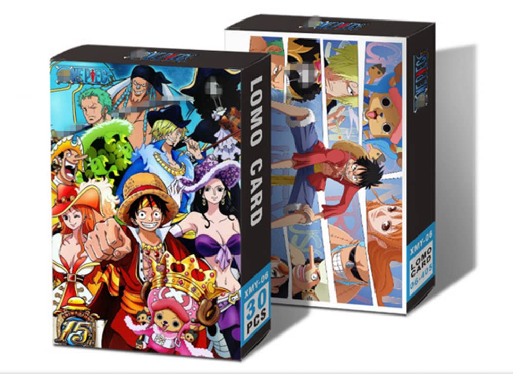 Buy Goodern 30 Pcs Anmie One Piece Lomo Cards One Piece Photo Cards One ...