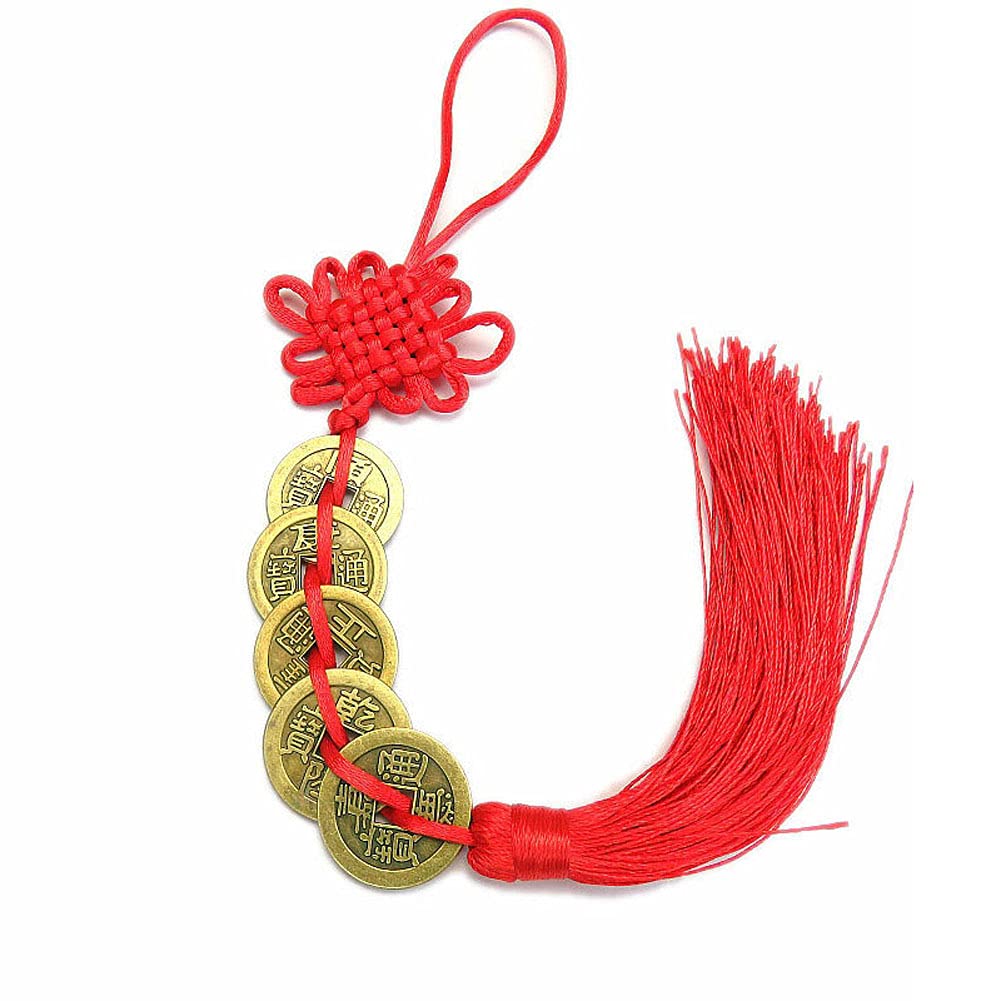 Ancient Chinese Coins On String