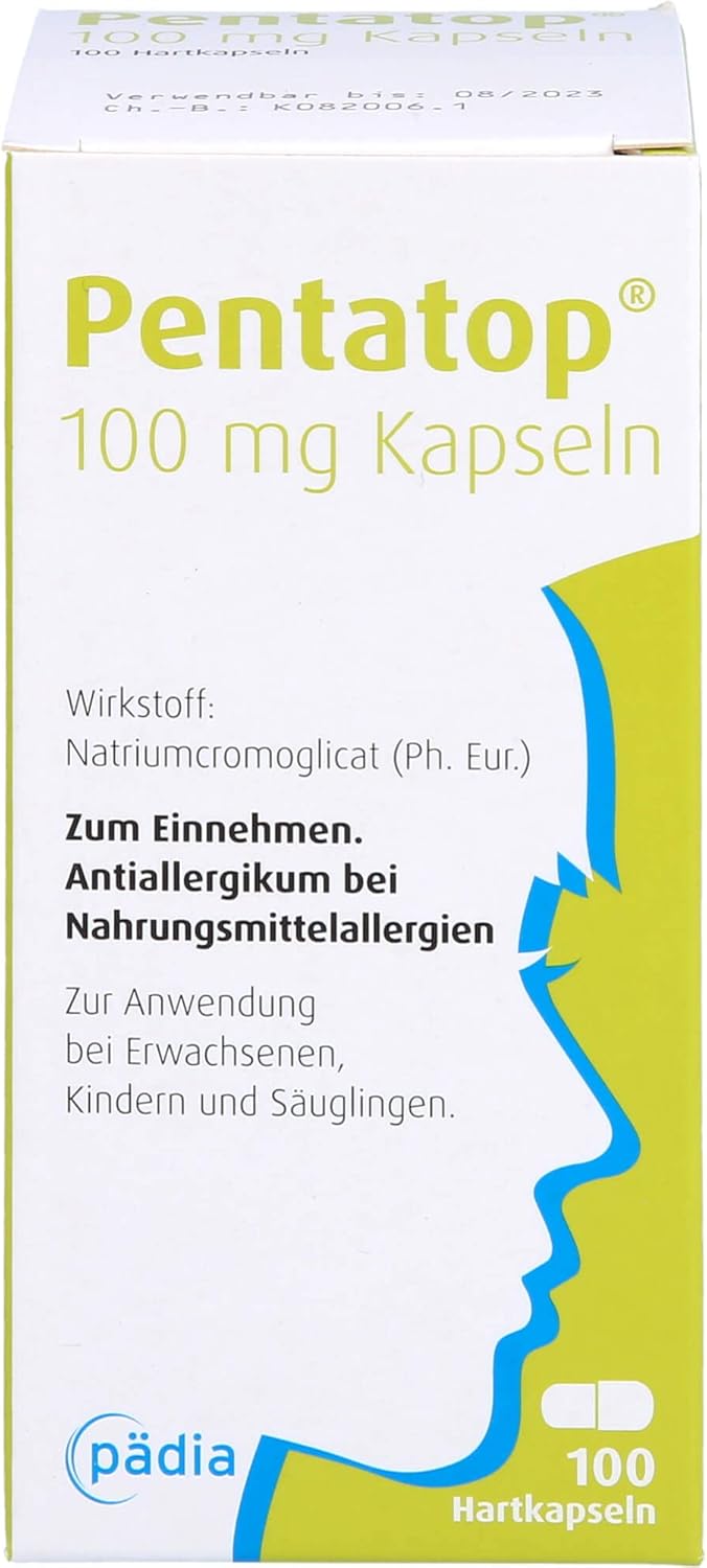 PENTATOP 100 mg Capsules Hard Capsules Pack of 100 : Amazon.de: Health ...