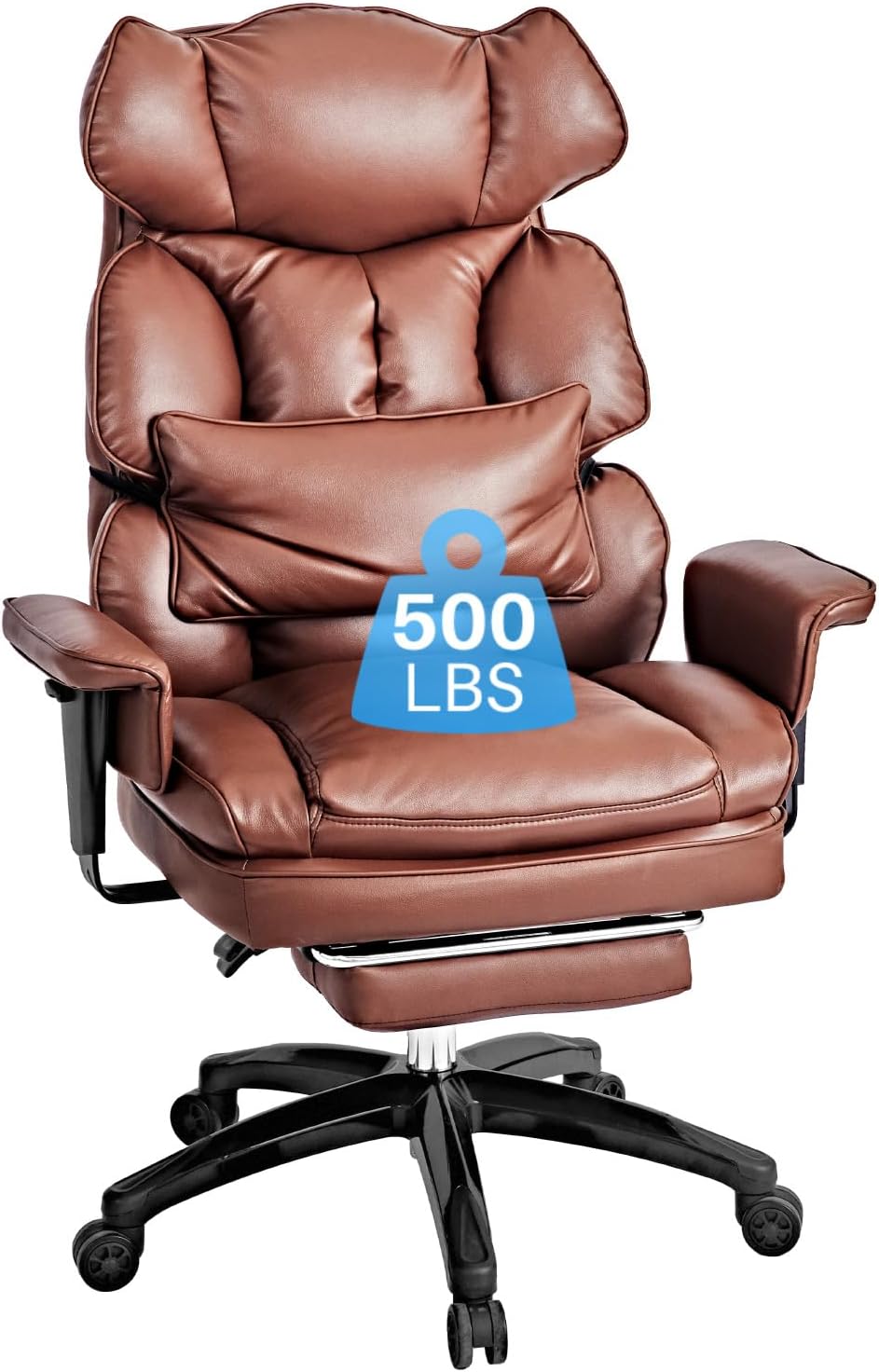 Amazon.com: Redlife Office Chair for Heavy People, Big and Tall Office ...