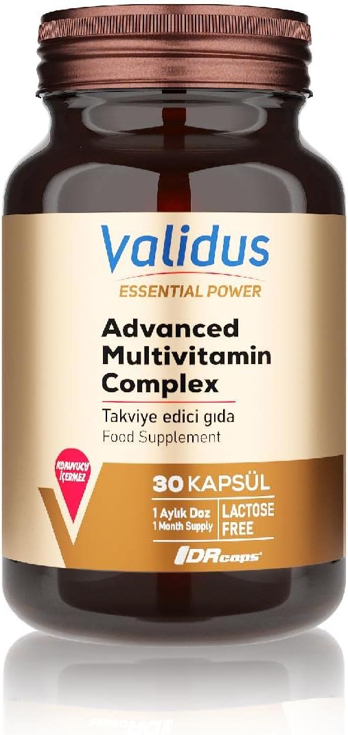 Validus Essential Power Advanced Multivitamin Complex : Amazon.com.tr ...