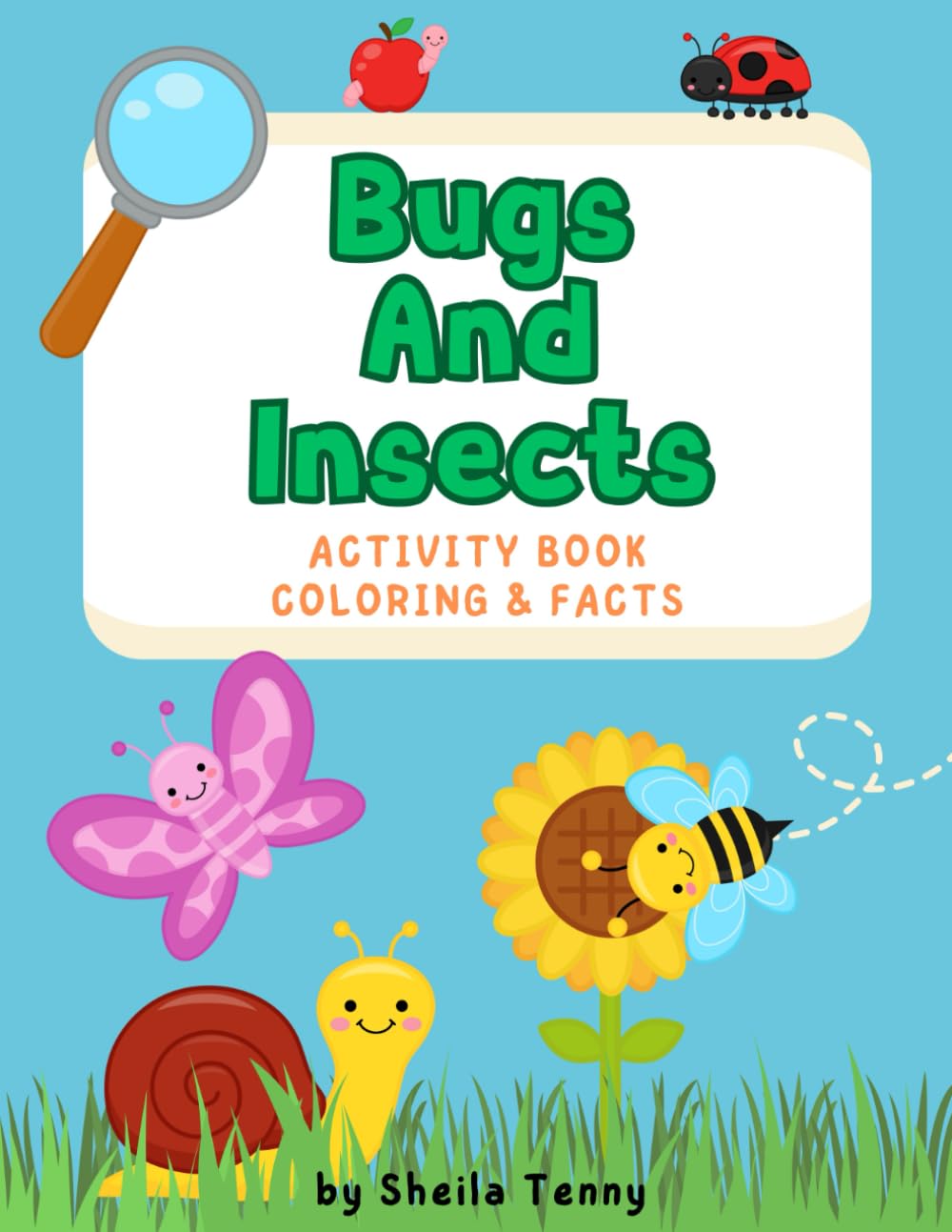 First book of bugs and insect interesting facts, Fun learning bug book ...