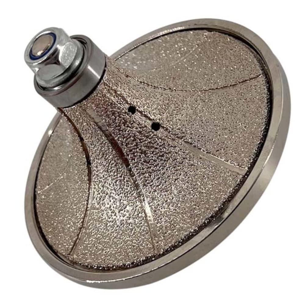 Snapklik.com : 1-1/2" Demi Bullnose Diamond Hand Profile Wheel For Granite