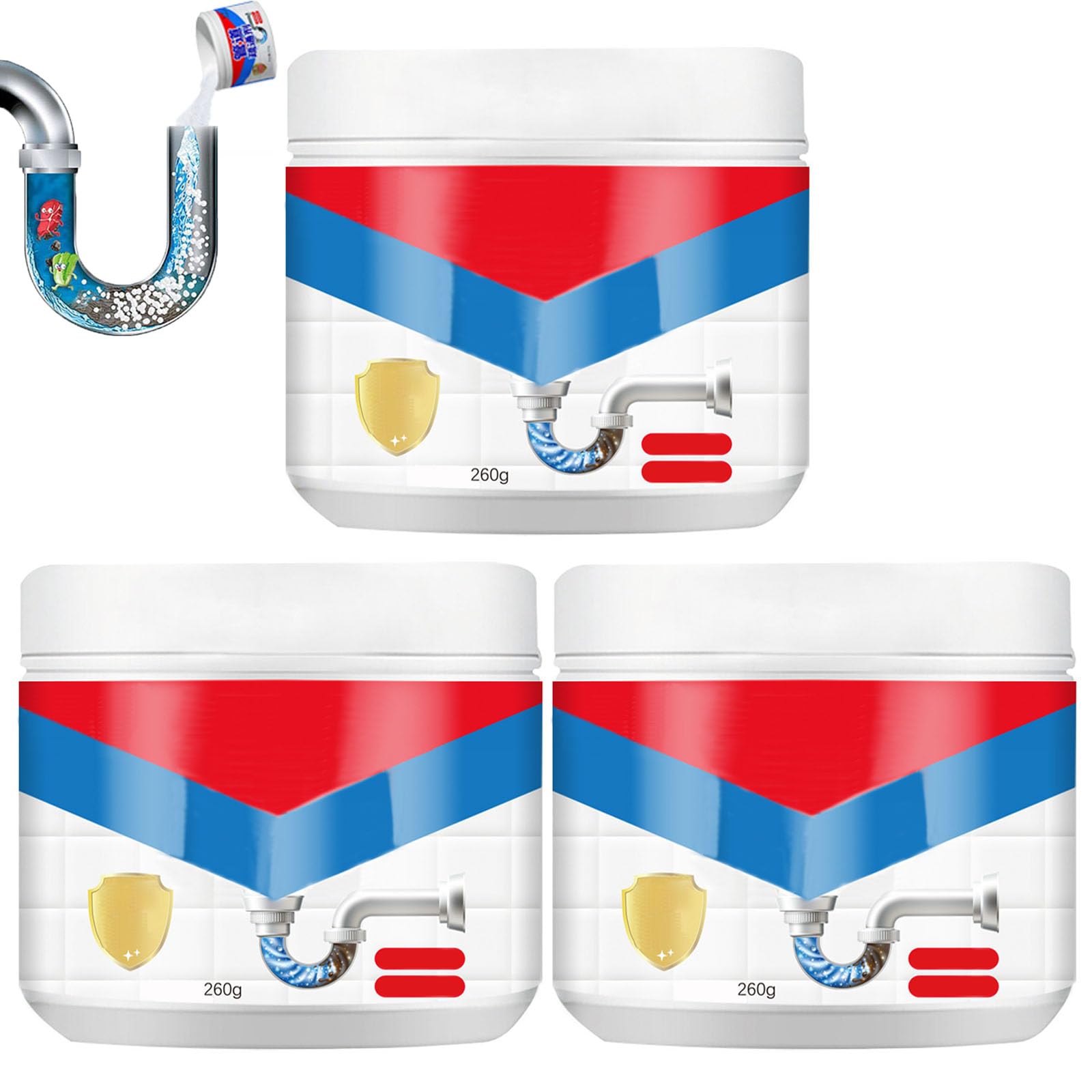 Amazon.com: Pipeline Dredging Agent, Powerful Drain & Sink Cleaner ...