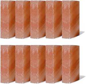 SALT N SOUL Himalayan Salt Brick 8x4x2 Pack of 1000 | Himalayan Salt ...