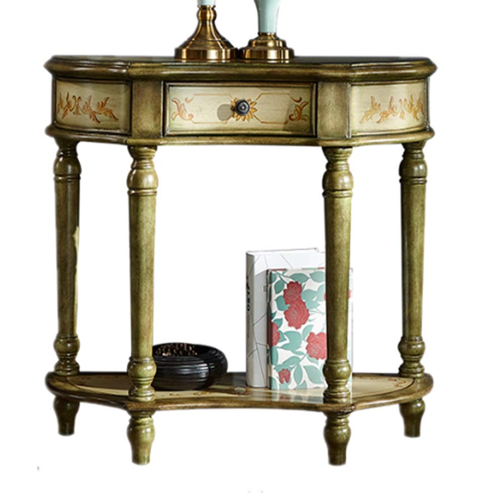Buy Zhengowen HO Wood Console Table Solid Wood Console Table Hand ...