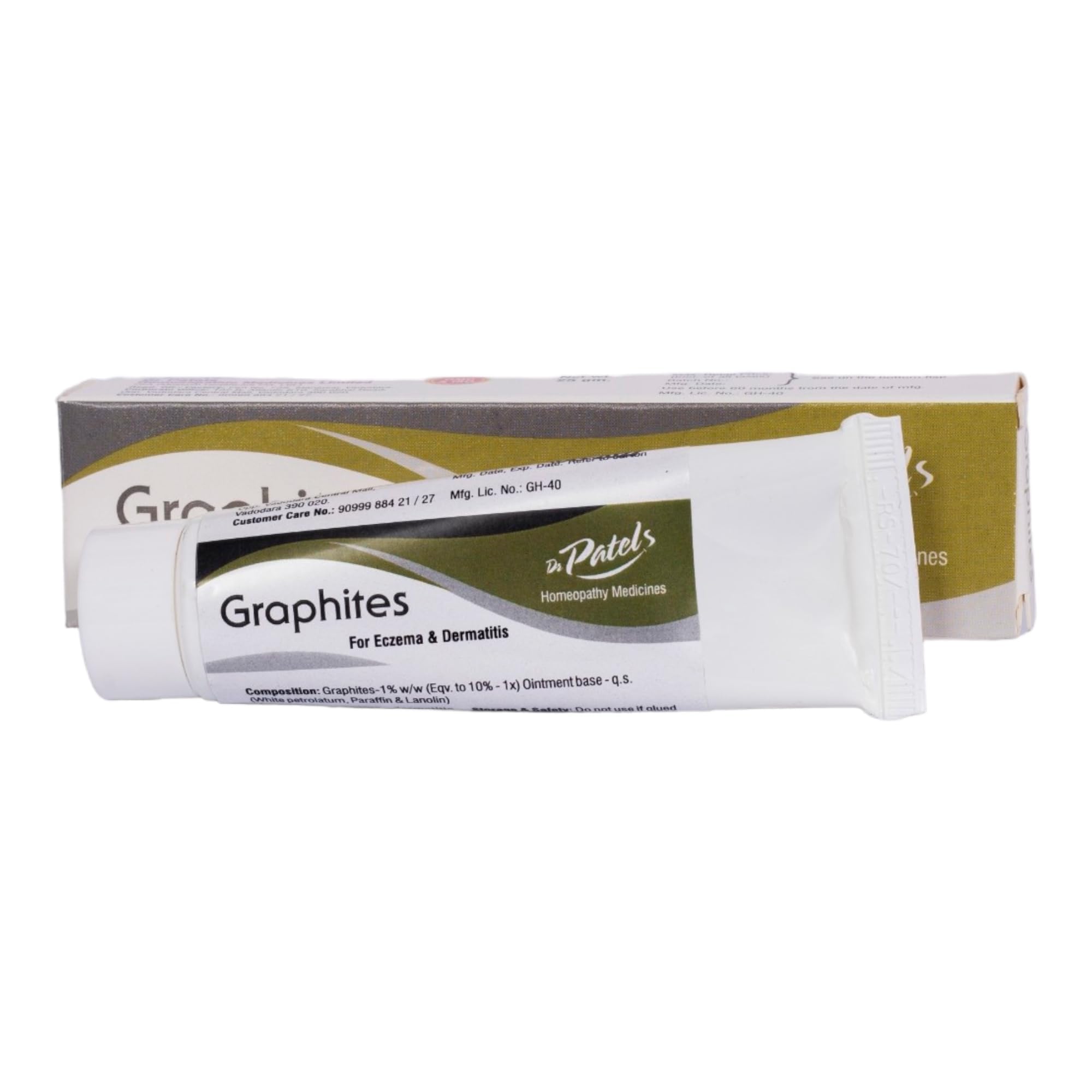 Dr Patel's Homeopathic Graphite Cream for Eczema & Dermatitis ...