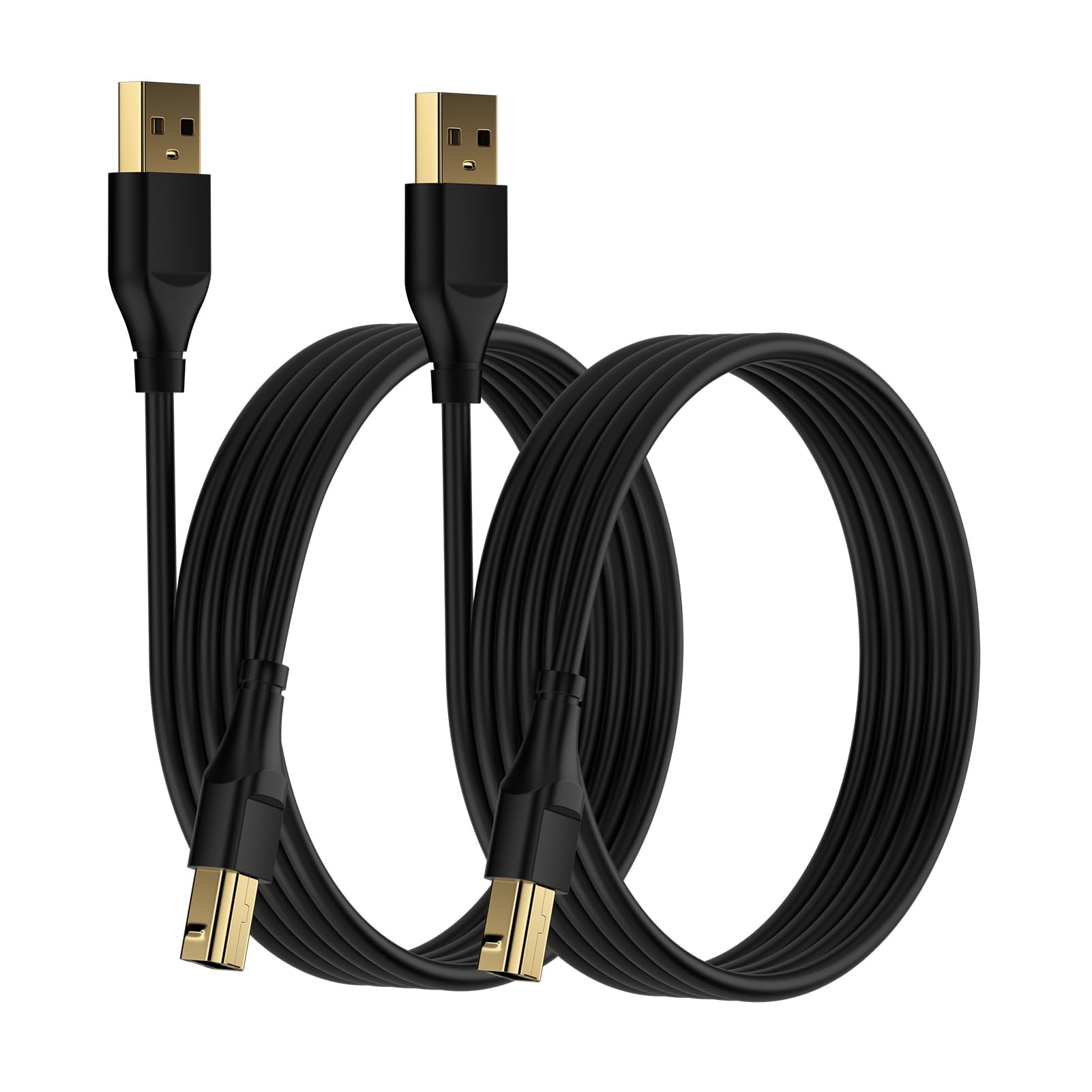 Amazon.com: USB B to USB A Printer Cable 6 Feet Printer Cord to ...