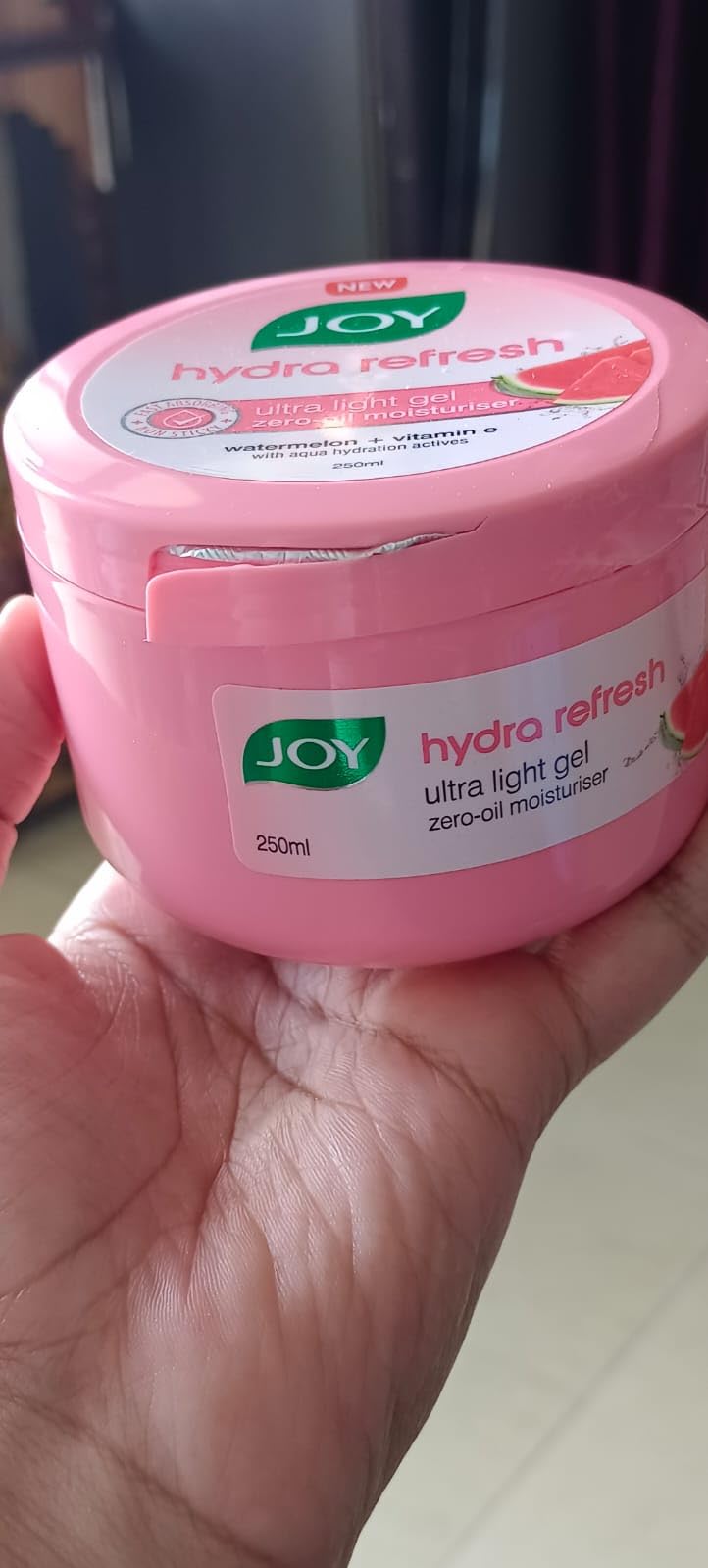 Joy Ultra Light Oil Free Face Moisturizer Gel with Watermelon & Vitamin ...