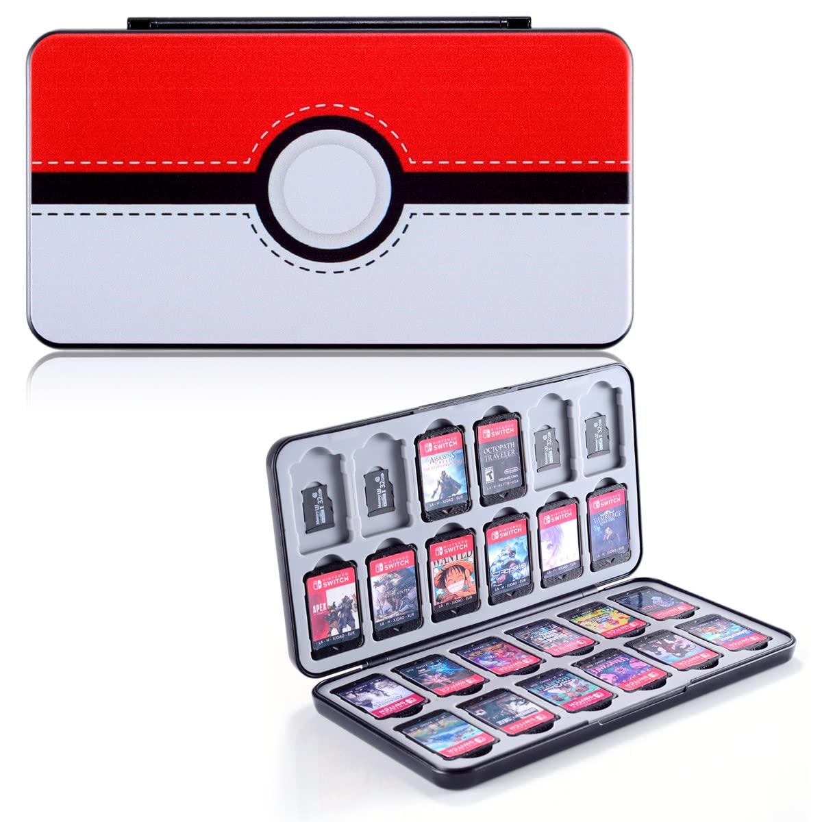 Amazon.com: JoyHood Game Card Case for Switch/Switch OLED/Switch Lite ...