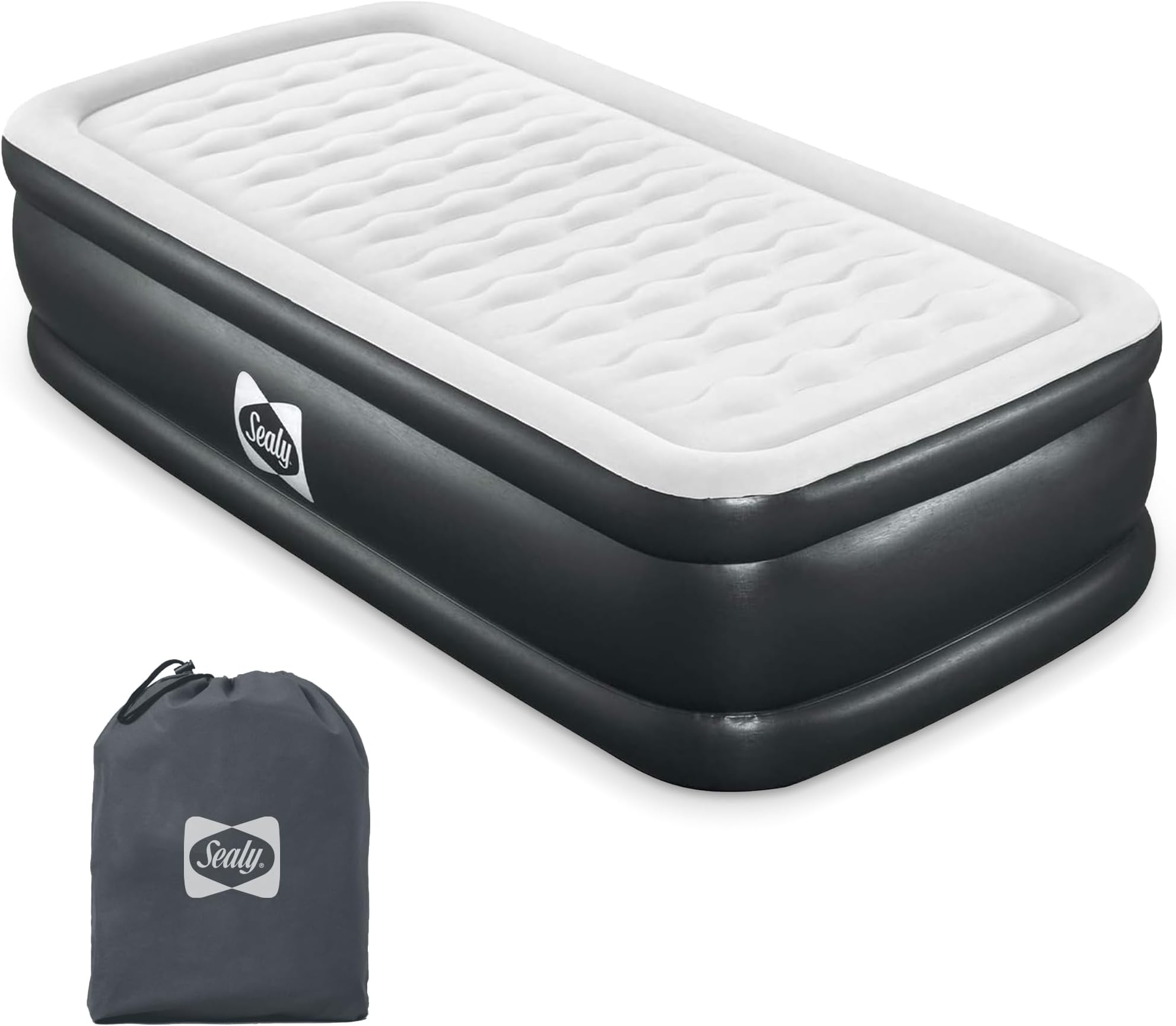 Amazon.com: Sealy 2 Pack Tritech 18" Twin-Sized Inflatable Air Mattress ...