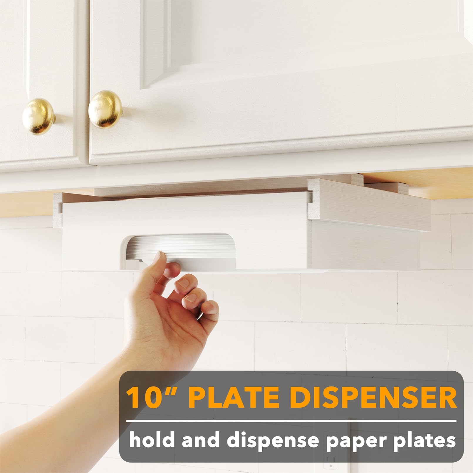 Snapklik.com : SpaceAid 10-inch Paper Plate Dispenser