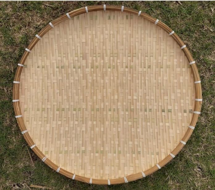 Assam'S Finest Bamboo Round Shape Dala/Dagra/Jaradi/Calavu/Arippa ...