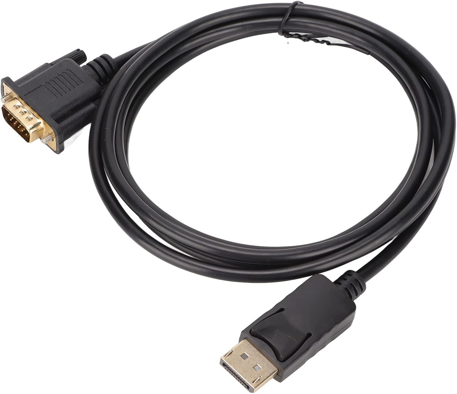 Cabo DisplayPort para VGA, cabo adaptador HD 1080p DP para VGA para ...