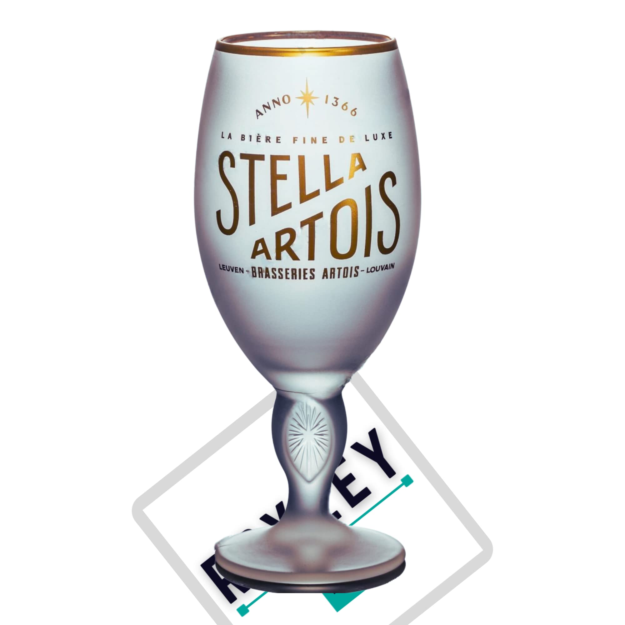 Roxley Stella Artois Unfiltered Frosted Pint Glass Also Comes with ...